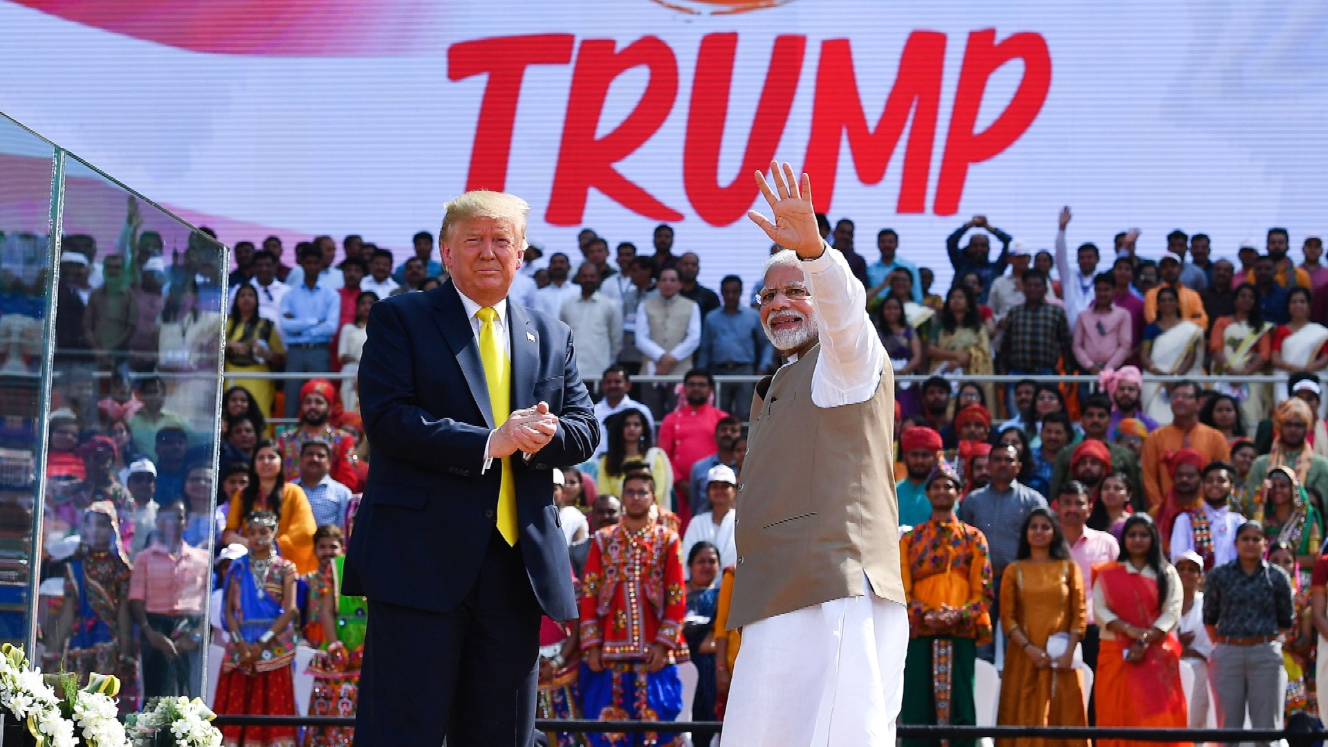 ‘Namaste Trump:’ Indian Prime Minister Holds Huge Rally for President’s ...